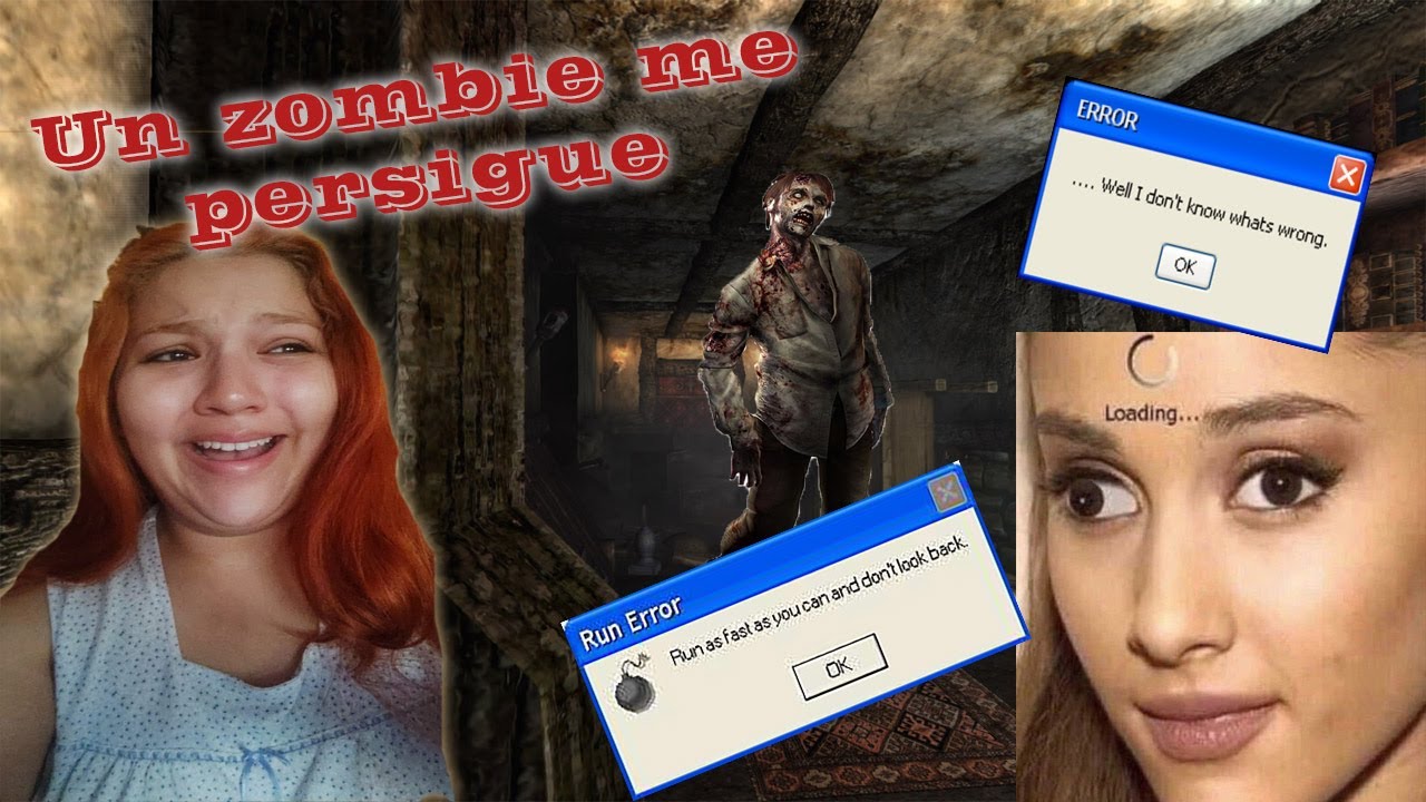 Escapando de un zombie... Pero Sale MAL |CristyGrimes - YouTube