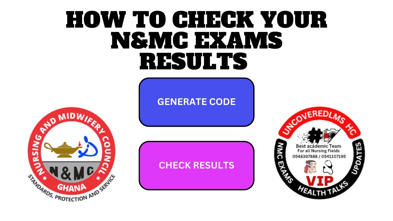 HOW TO CHECK YOUR NMC EXAMS RESULTS. - YouTube