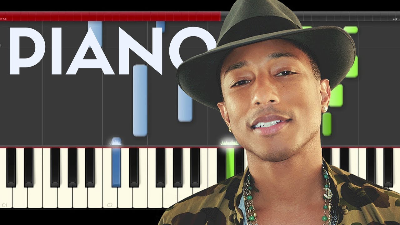 Pharrell Williams Runnin piano midi tutorial sheet partitura Running ...