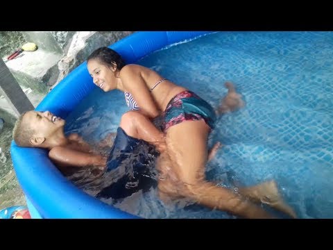 DESAFIO LUTINHA NA PISCINA