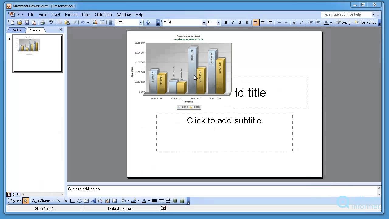 Trying out oomfo charts for PowerPoint® - YouTube