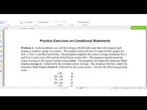 Grade Calculation and BP Category Program using MATLAB - YouTube