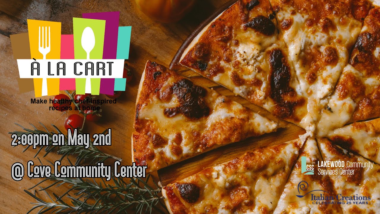 Nutritious Cooking Demonstration Series A La Cart Features Italian ...