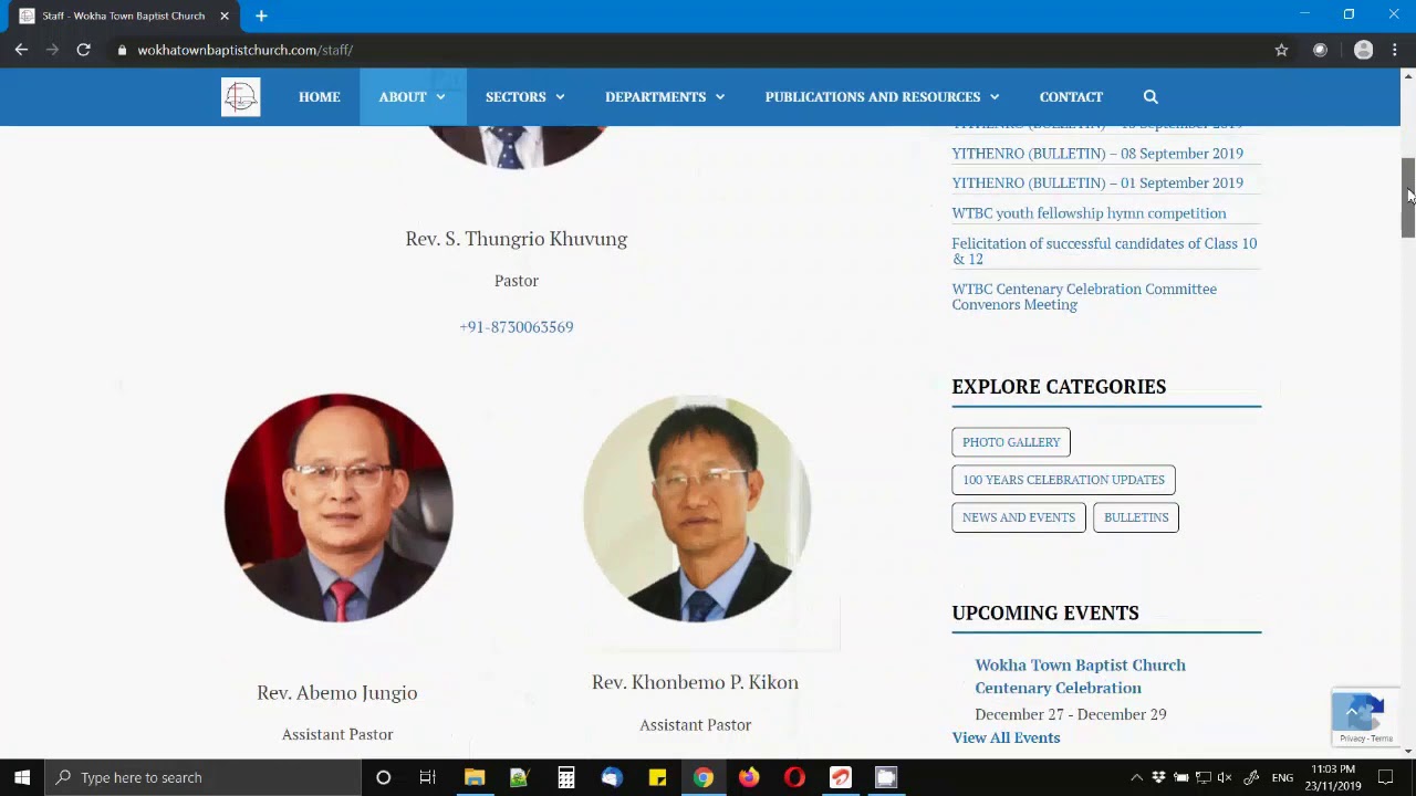 WTBC Website launched on 24 November 2019 - YouTube