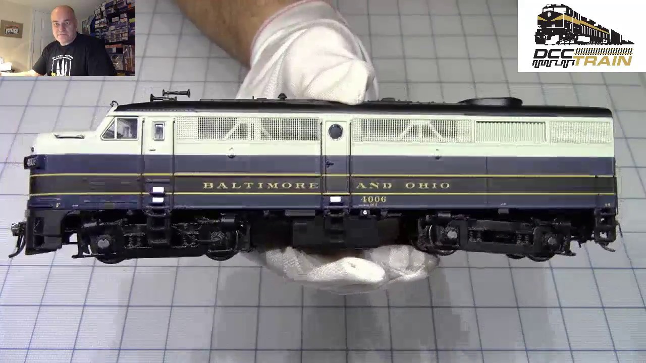Rapido HO ALCo FA-2 DCC sound locomotive Baltimore and Ohio review ...