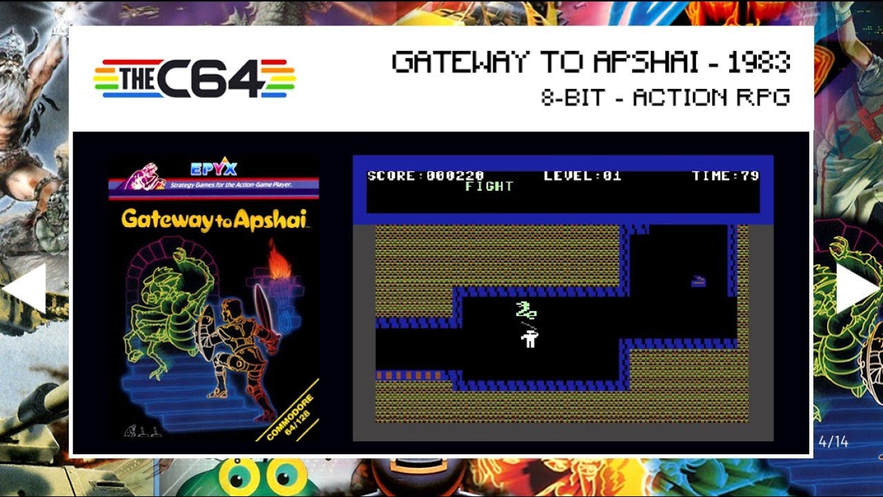 Gateway To Apshai | The C64 Collection 1 | Game 4 of 14 | Evercade ...