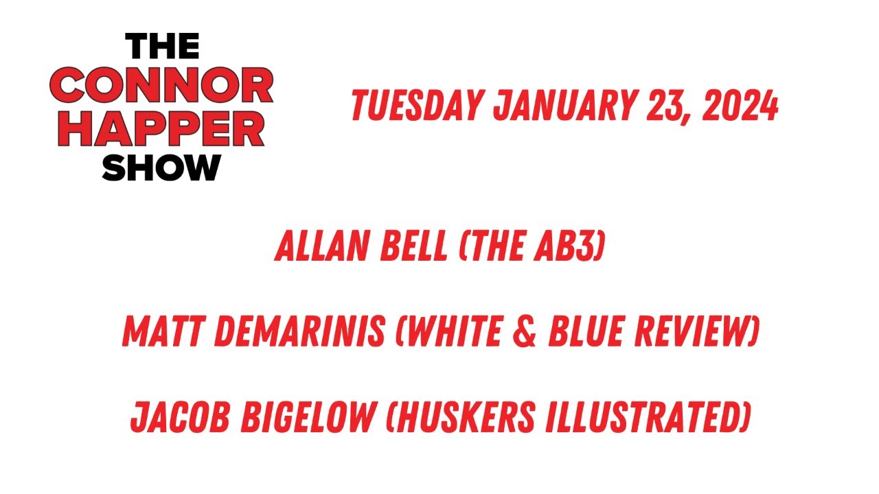 The Connor Happer Show / 1-23-24 / Happy Hall of Fame Day - YouTube