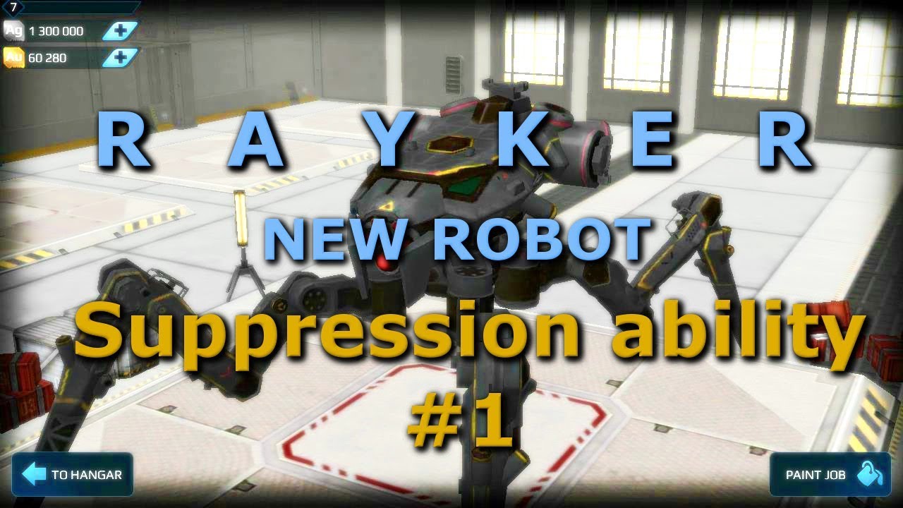 War Robots - Suppression Ability #1 | Rayker - YouTube