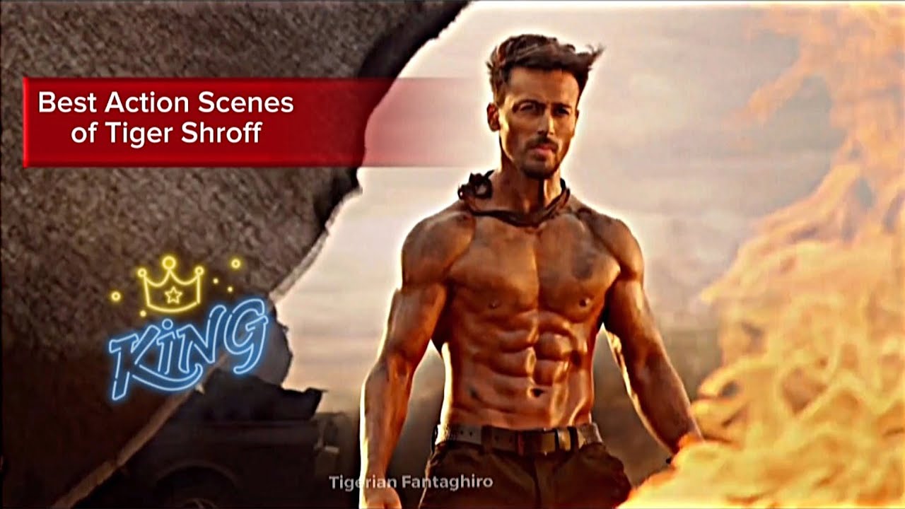 Best Action Scenes of Tiger Shroff 🔥 - YouTube