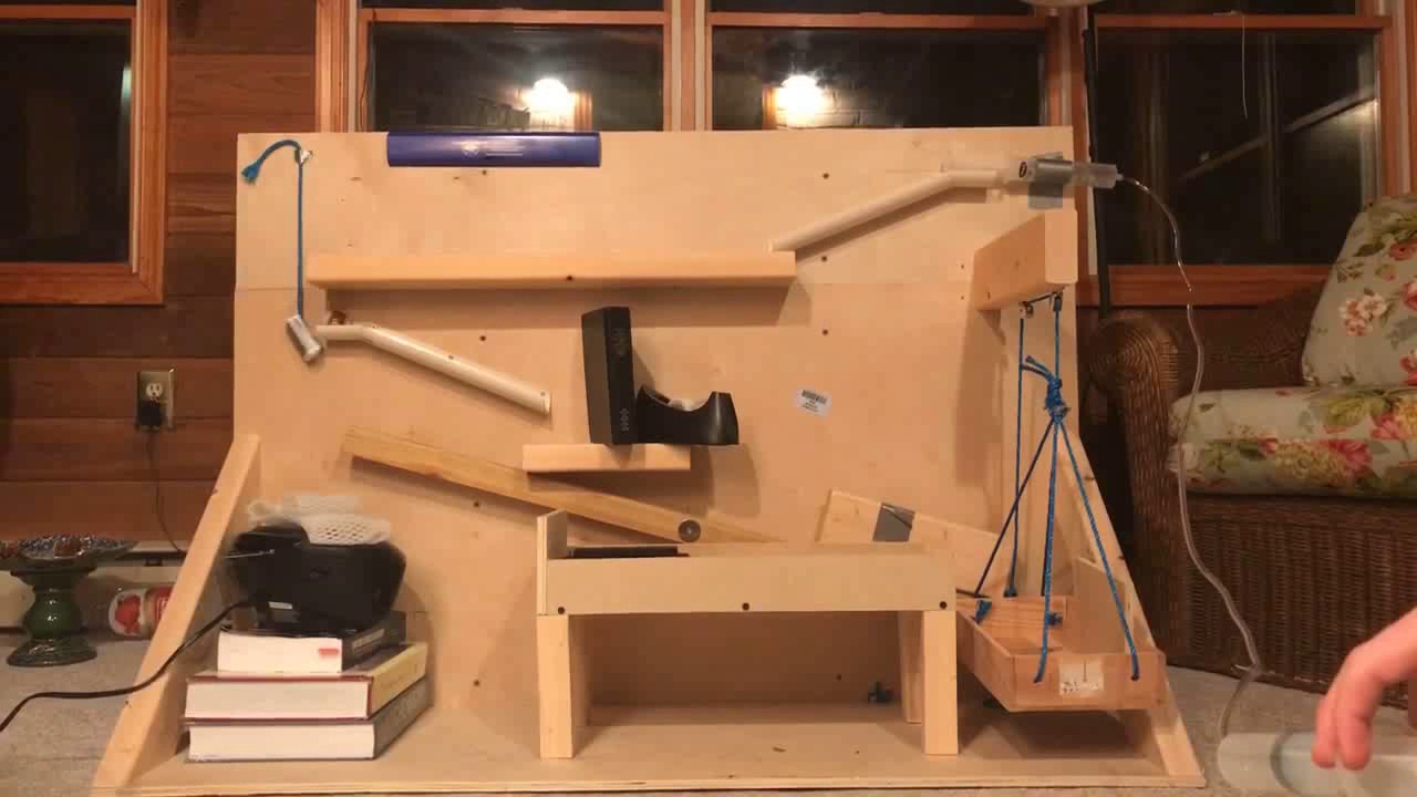 AP Physics 1 - Rube Goldberg Machine - YouTube