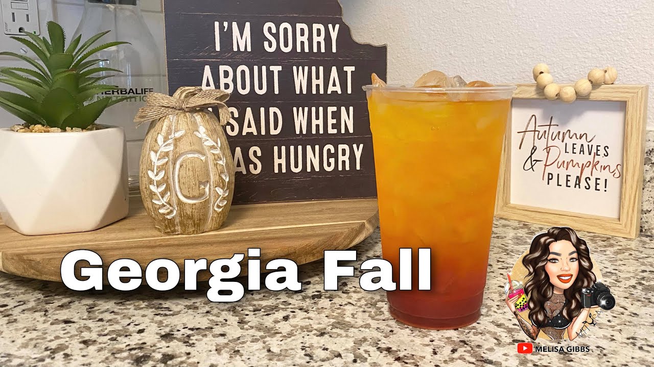 How to make Herbalife Loaded Tea | Georgia Fall | Fall Edition - YouTube