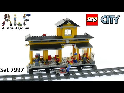 Lego City 7997 Train Station - Lego Speed Build Review