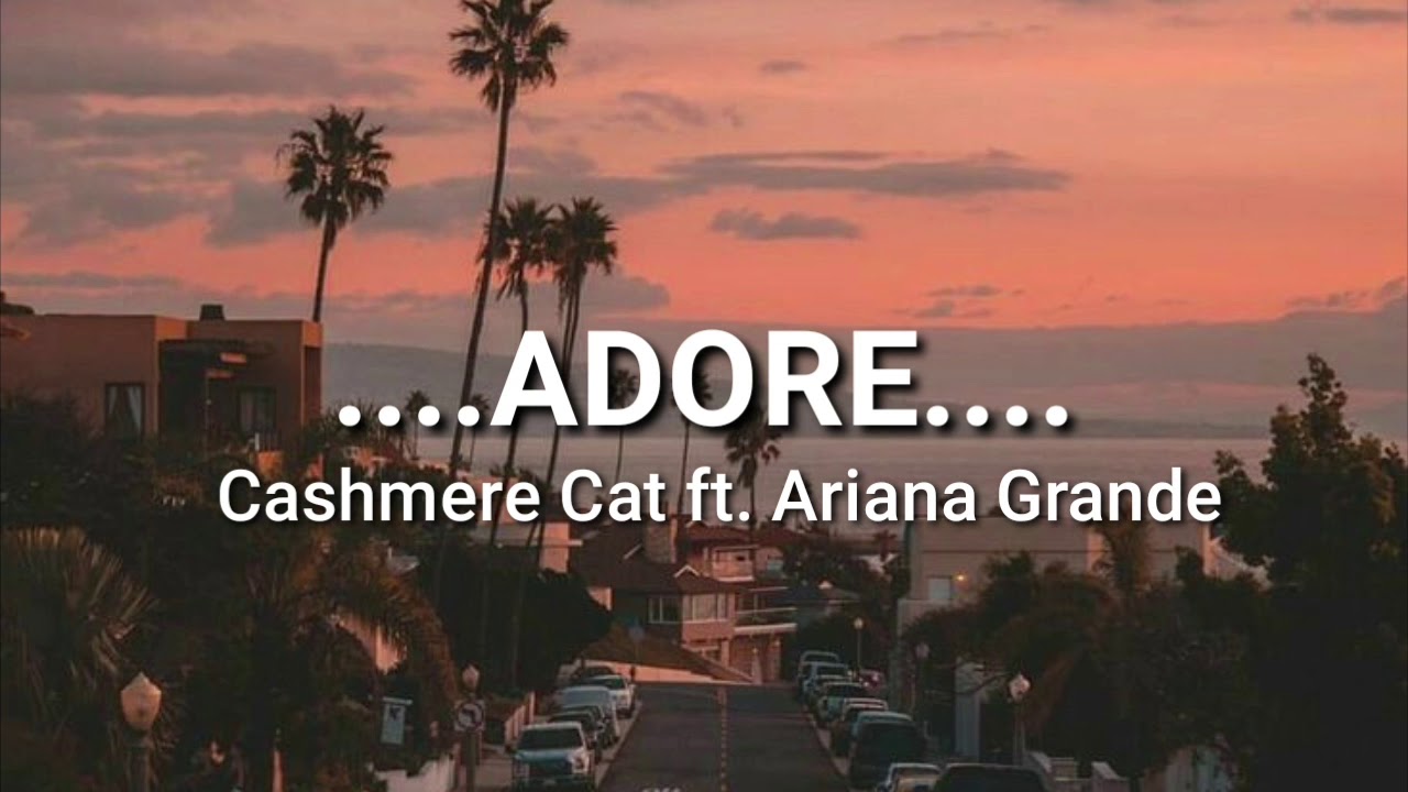 ADORE - Cashmere Cat ft. Ariana Grande •tradução• - YouTube