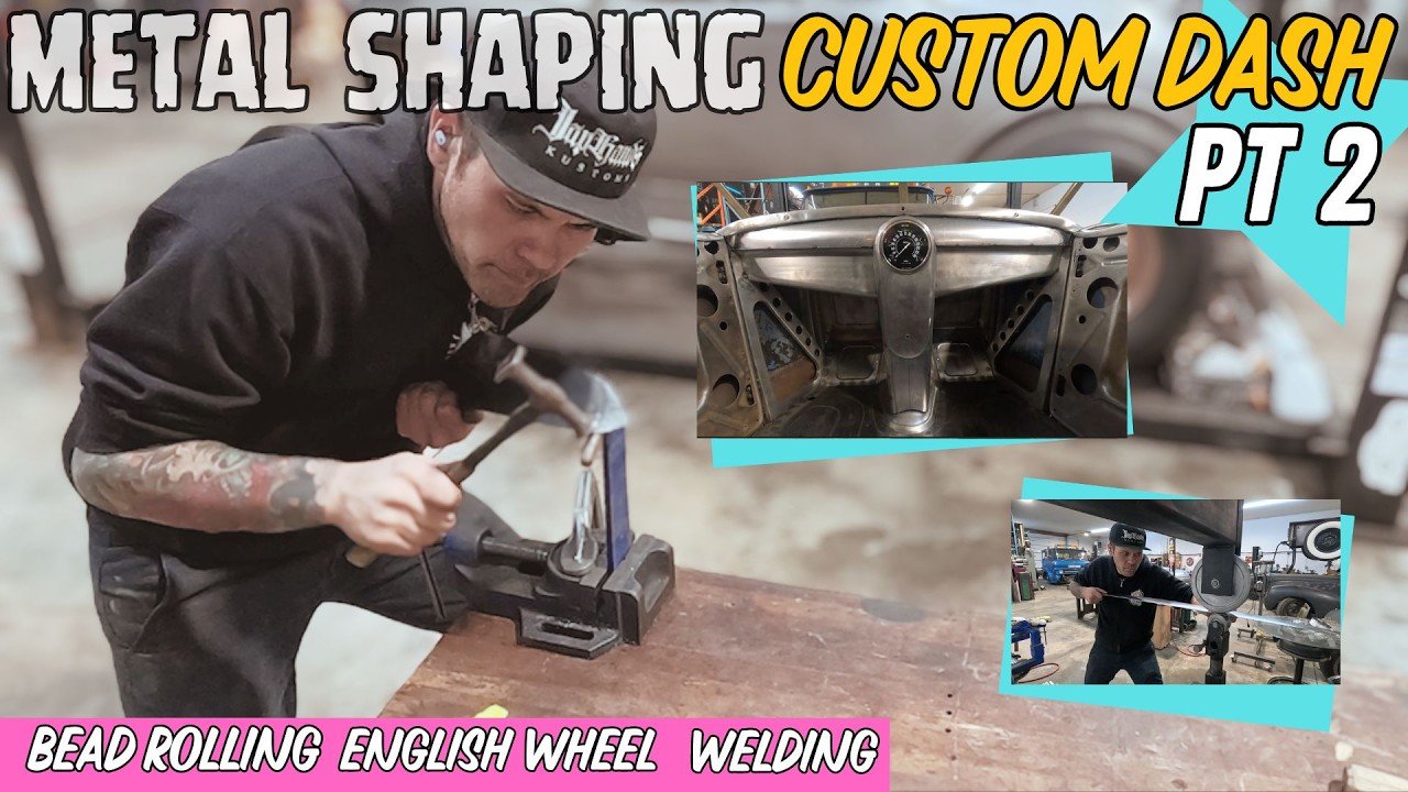 STEP BY STEP Metal Shaping a Custom Dash - Model A Roadster English ...