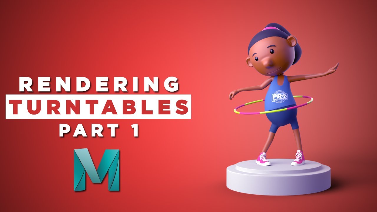 Lighting & Rendering A Character Turntable - Part 1 - YouTube