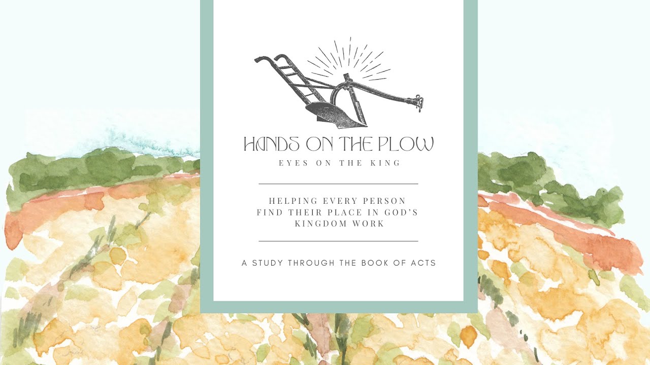 Hands on the Plow, Eyes on the King - Part 1 // Luke 9 // Pastor Trent ...