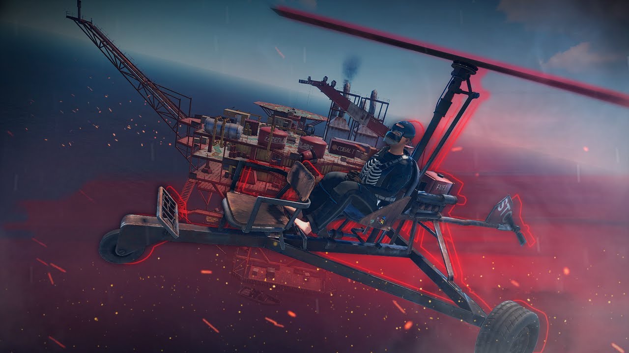 Destruindo clans na oil rig - Rust Solo - YouTube