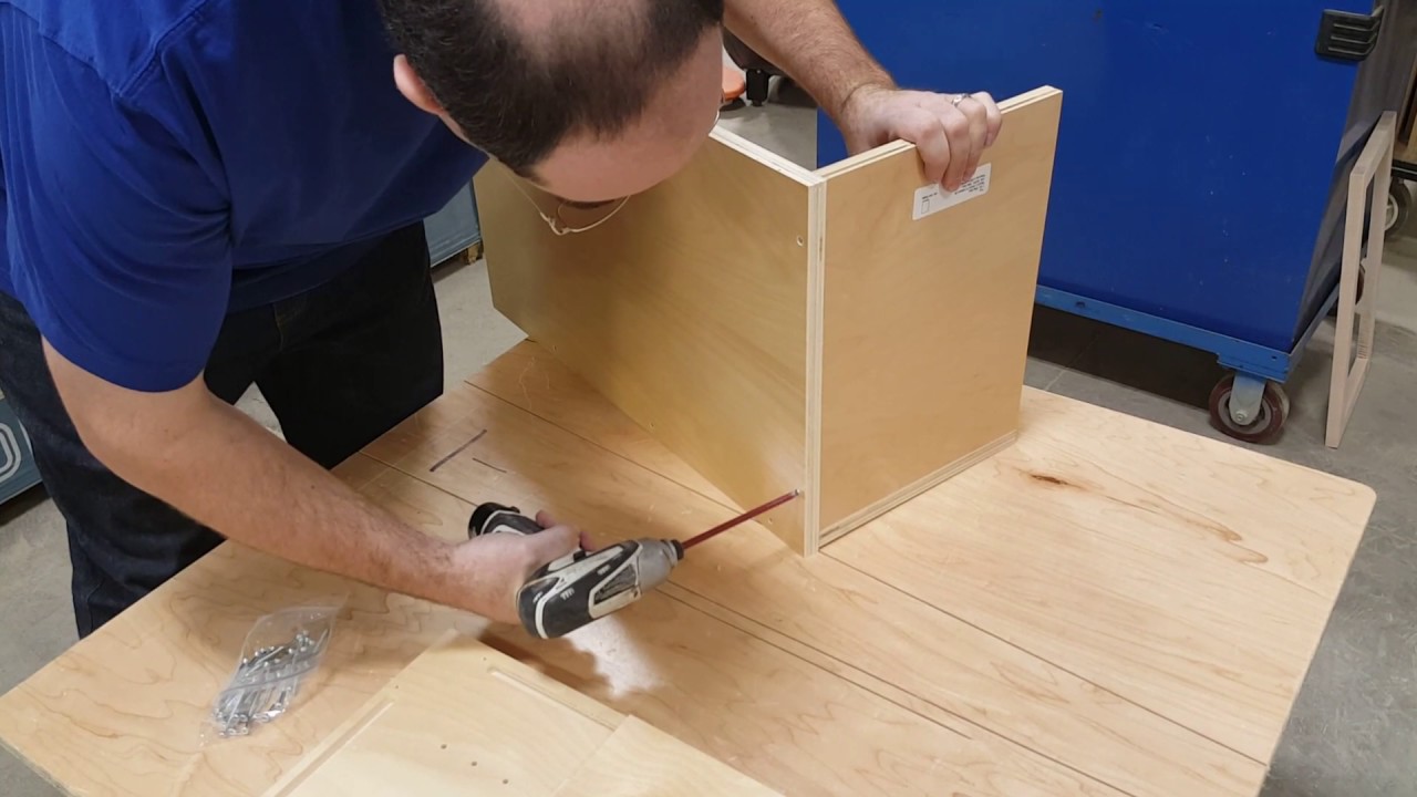 Thermovision Knock Down cabinet - YouTube