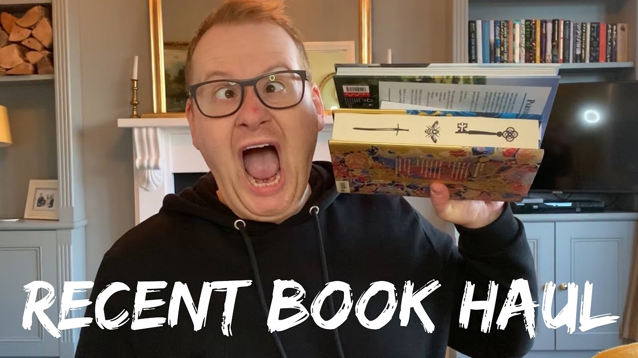 RECENT BOOK HAUL - PART 1| Tom Reads Things - YouTube