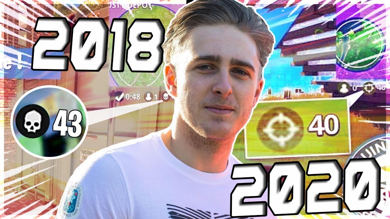 TEEQZY SUR FORTNITE 2018 VS EN 2020 - YouTube