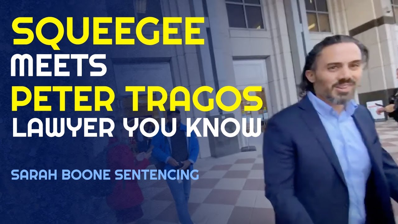 Squeegee meets Peter Tragos at Sarah Boone Sentencing - YouTube
