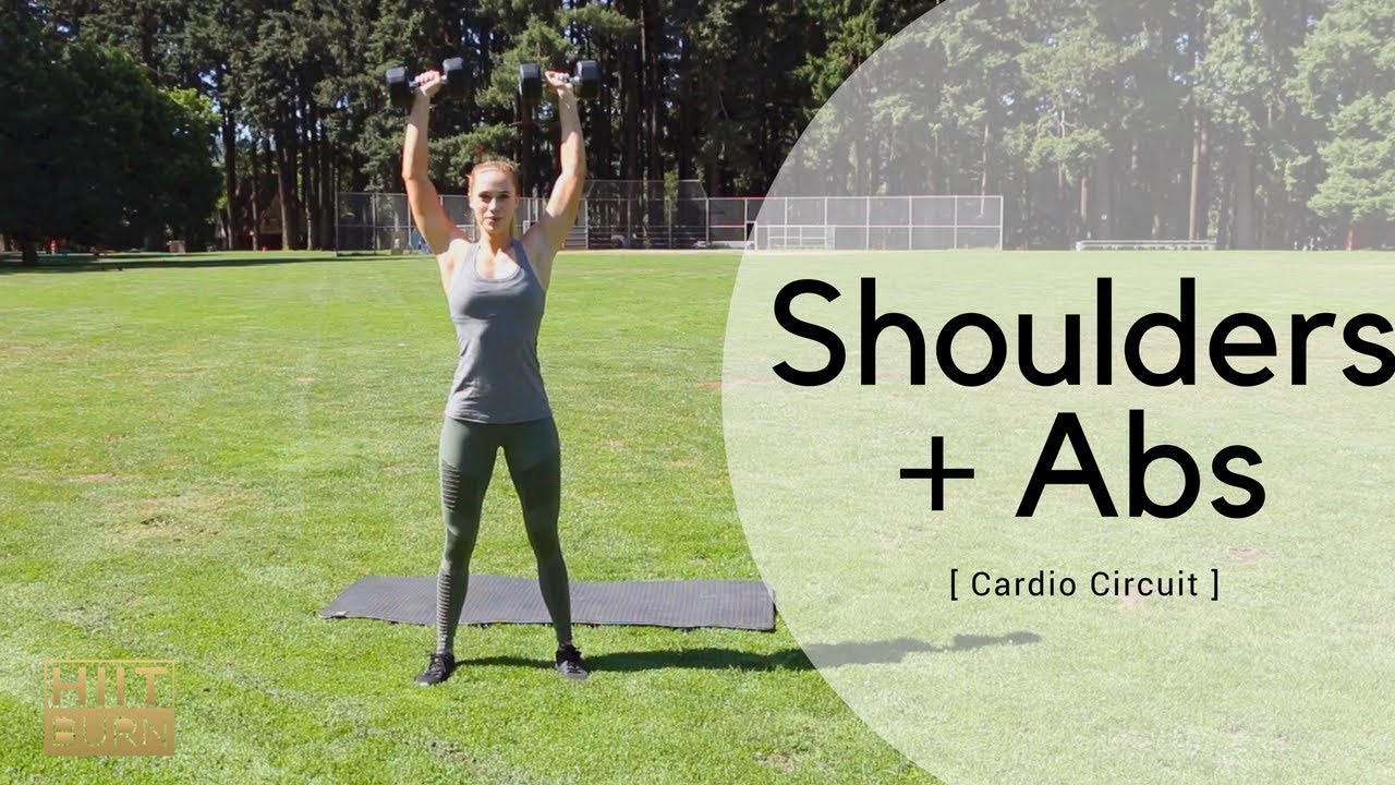 Shoulders and Abs Cardio Circuit | 10-minute AMRAP - YouTube