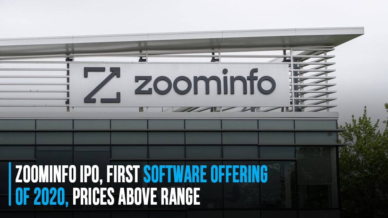 ZoomInfo IPO, First Software Offering Of 2020, Prices Above Range - YouTube