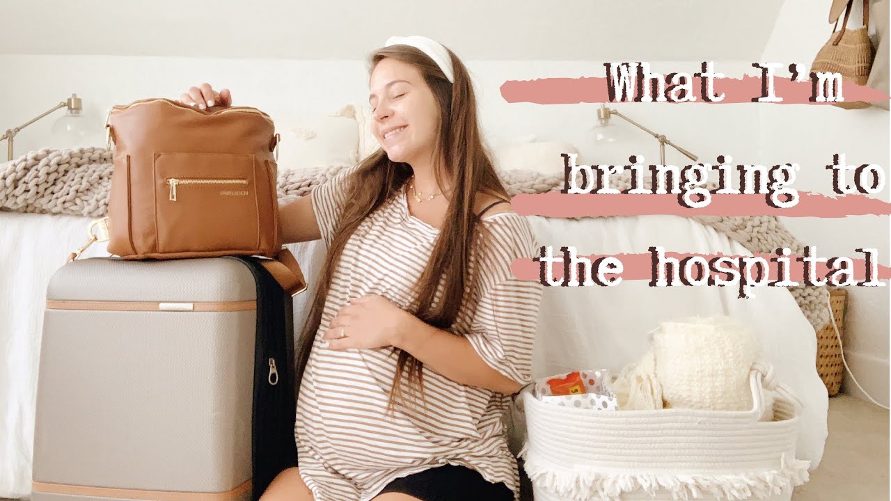 Whats In My Hospital Bag First Time Mom Youtube