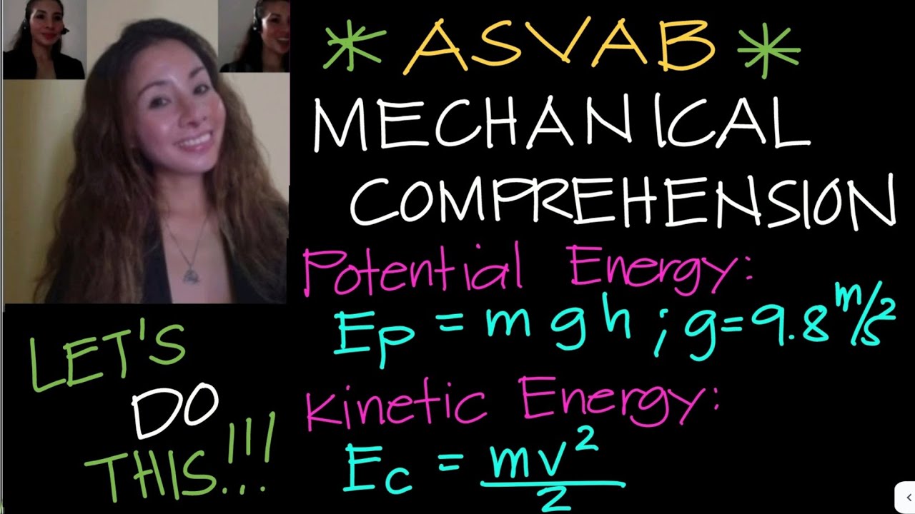 ASVAB MECHANICAL COMPREHENSION PRACTICE QUESTIONS || Jane Maciejewski ...