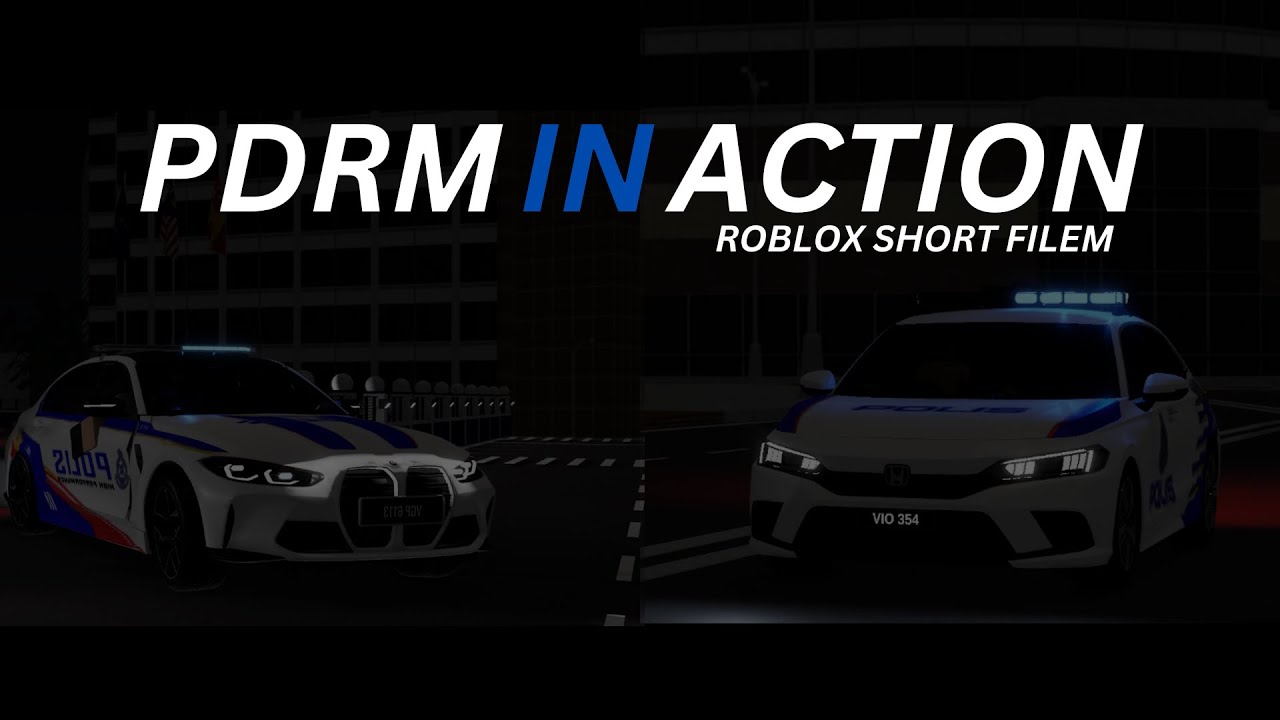 "PDRM IN ACTION" - Short Film Roblox. - YouTube