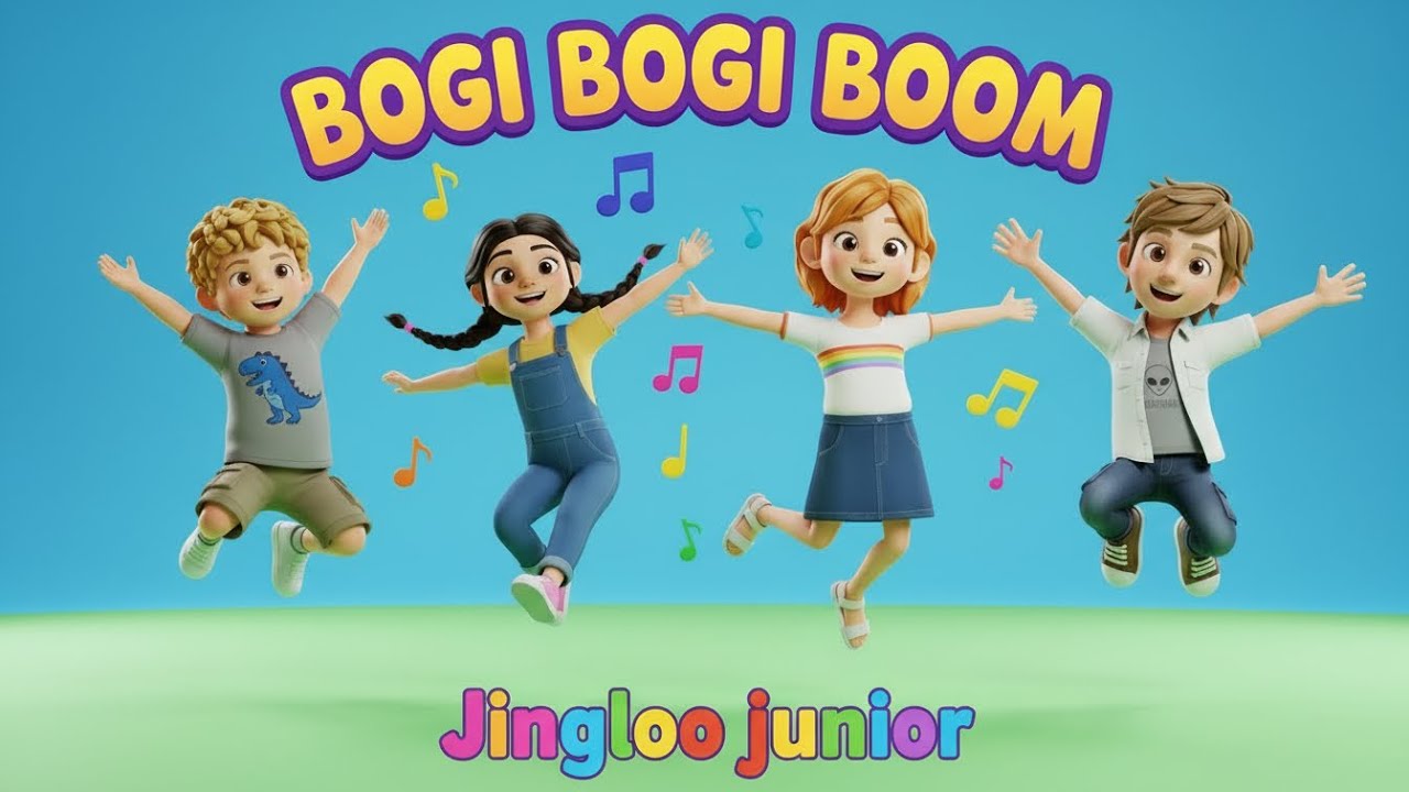 Bogi Bogi Boom 🎶🌈 | Nursery Rhymes for Kids | Kids Songs - YouTube
