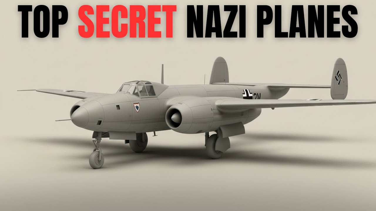 Secret Nazi Aircraft That Were Never Used in WWII | Hidden German Jet ...