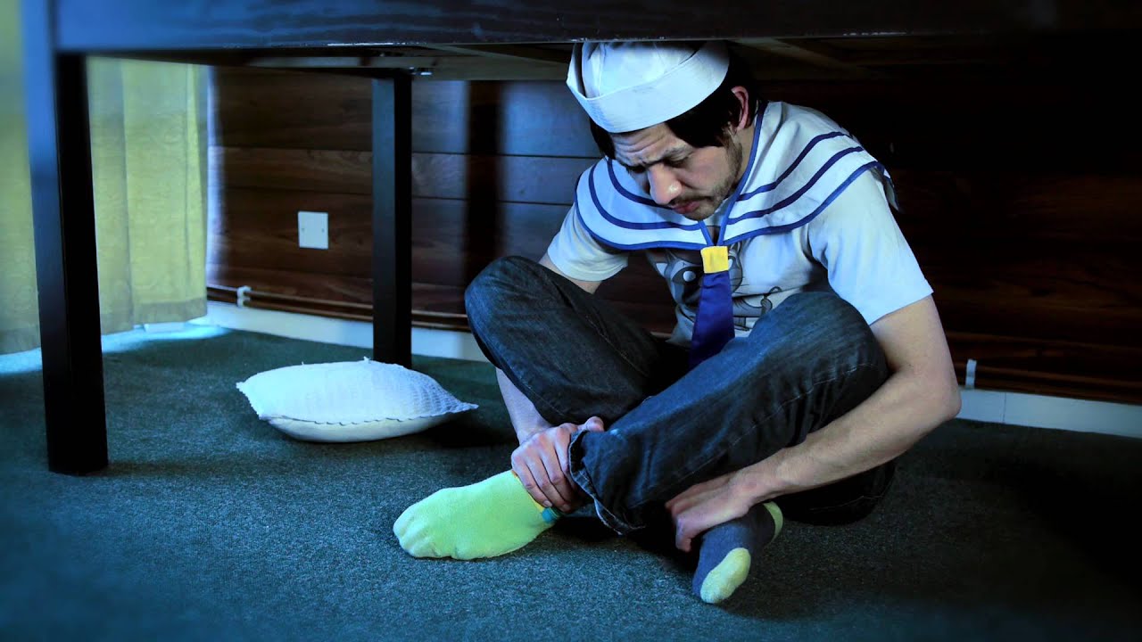 Man Under Table - YouTube