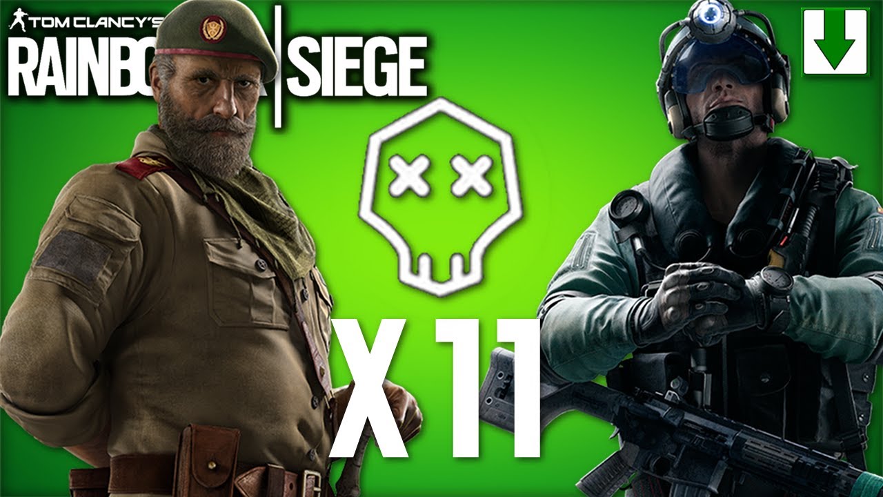 My BEST Attacker and Defender in Rainbow Six Siege - YouTube