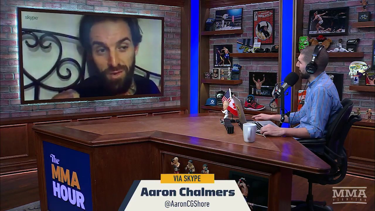 Aaron Chalmers on Criticism of his MMA Career: ‘I Can Only Fight What’s ...