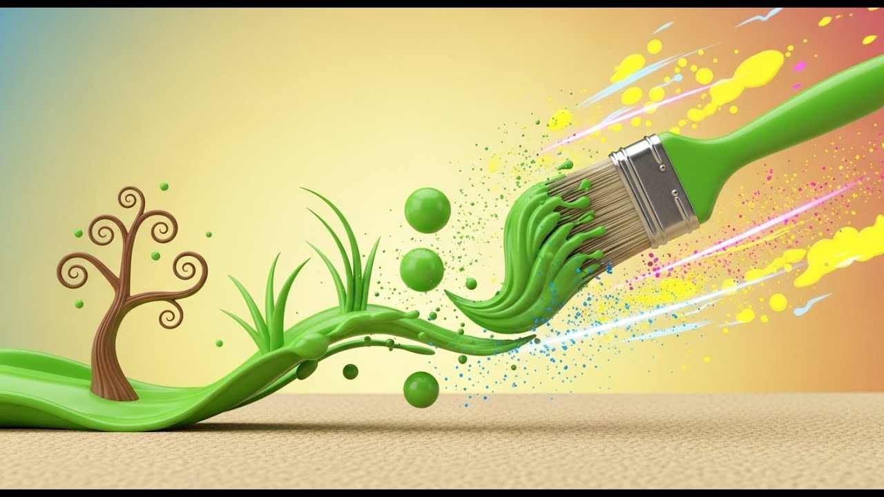 Learn Colors with Rainbow Paintbrush | Fun Nursery Rhyme and Kids Song ...