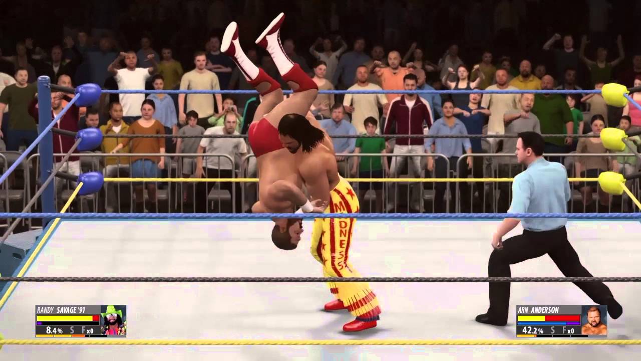 WCW COTC Match 5 Randy Savage vs Arn Anderson - YouTube