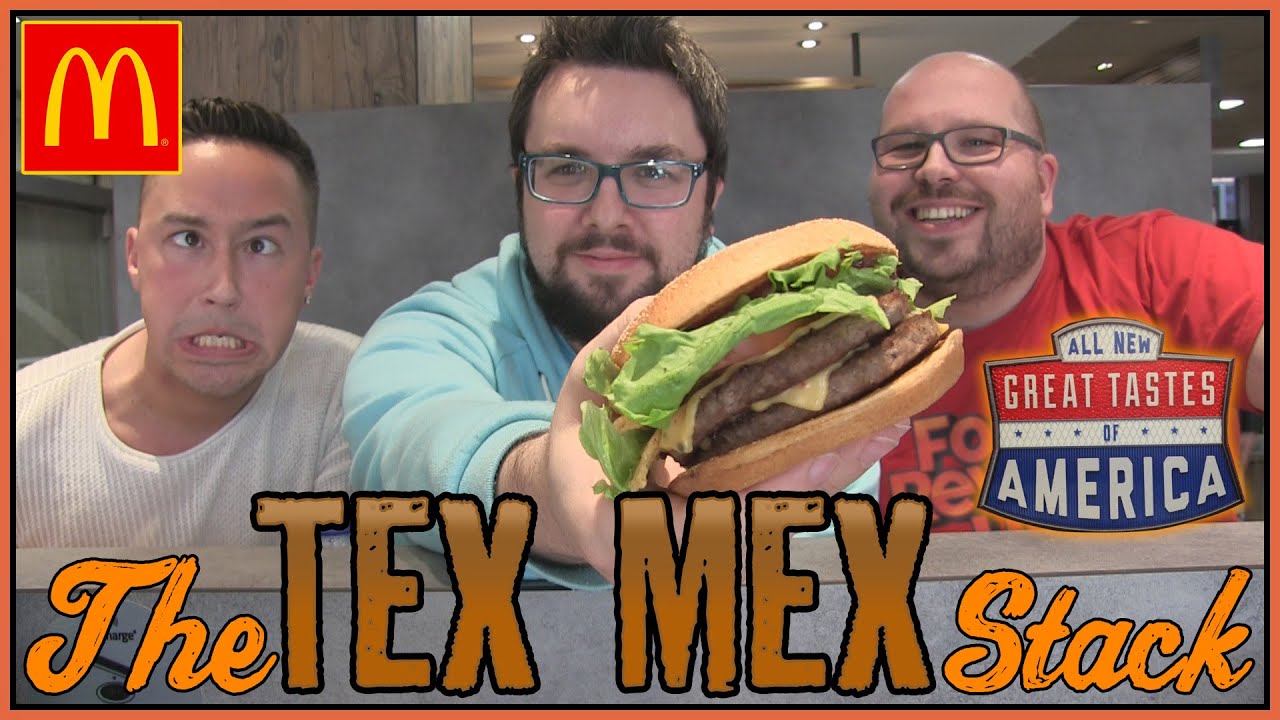 McDonald's Tex Mex Stack Review | Great Tastes Of Amercia - YouTube