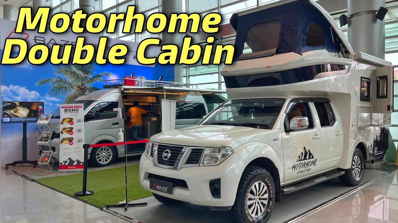 NEW MOTORHOME DOUBLE CABIN BY BAZE & LAKSANA IIMS 2022 #IIMS #MOTORHOME ...