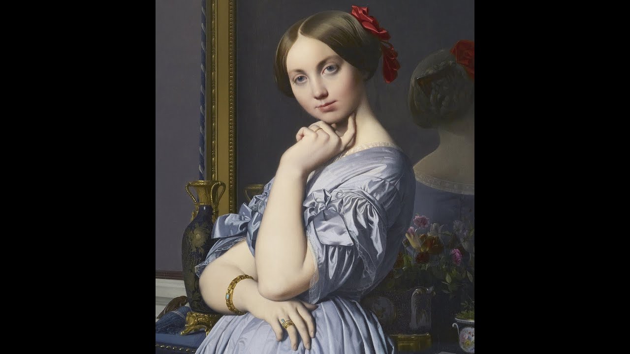 Jean Auguste Dominique Ingres (French artist, 1780 - 1867) - YouTube