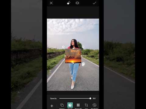 PicsArt sky background change ll PicsArt photo editing #sky #shorts #picsart #backgroundchange