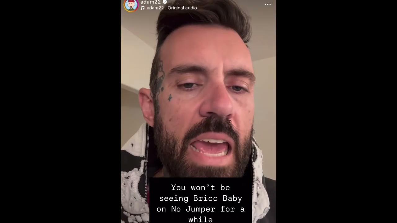ADAM 22 FIRED BRICC BABY FROM NO JUMPER FOR GUCCI MAINE 🤦🏾‍♂️😂 (get incompliance) - YouTube