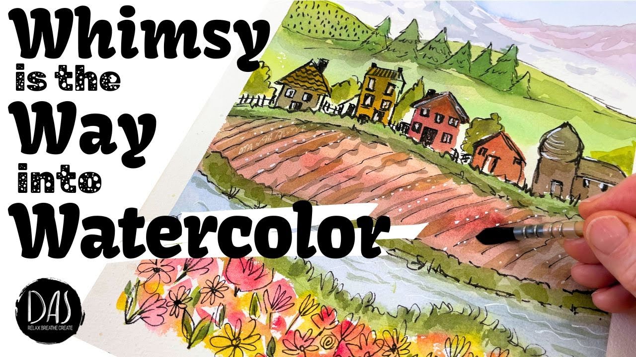 The Watercolor Whimsical Secret to take your landscape paintings to the ...