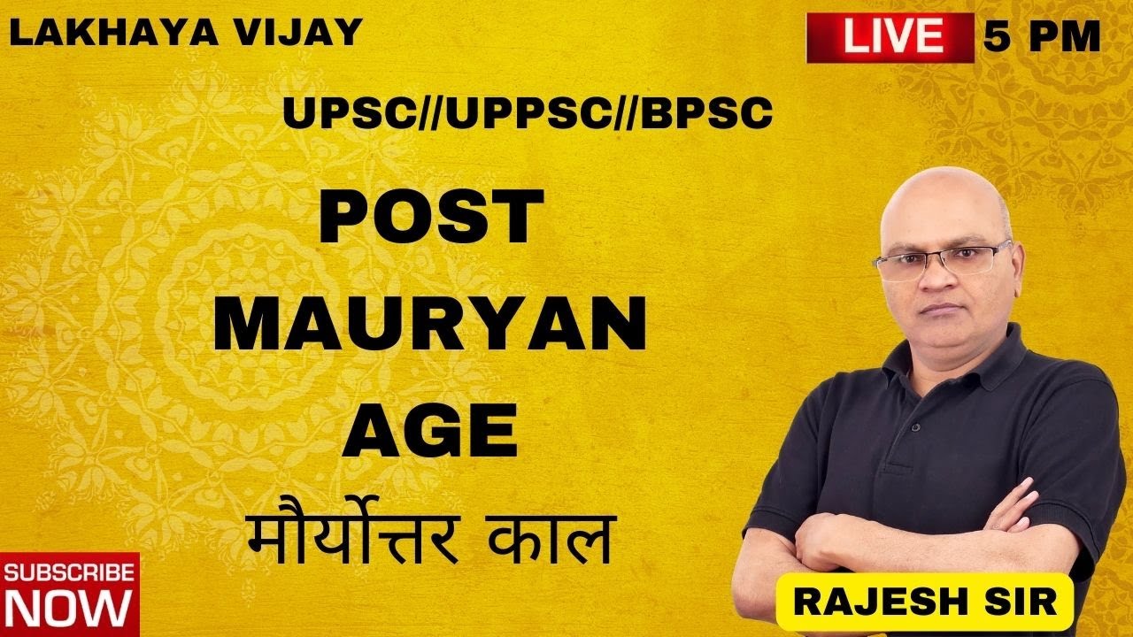 Post Mauryan Age//Part - 2//Ancient Indian History - YouTube