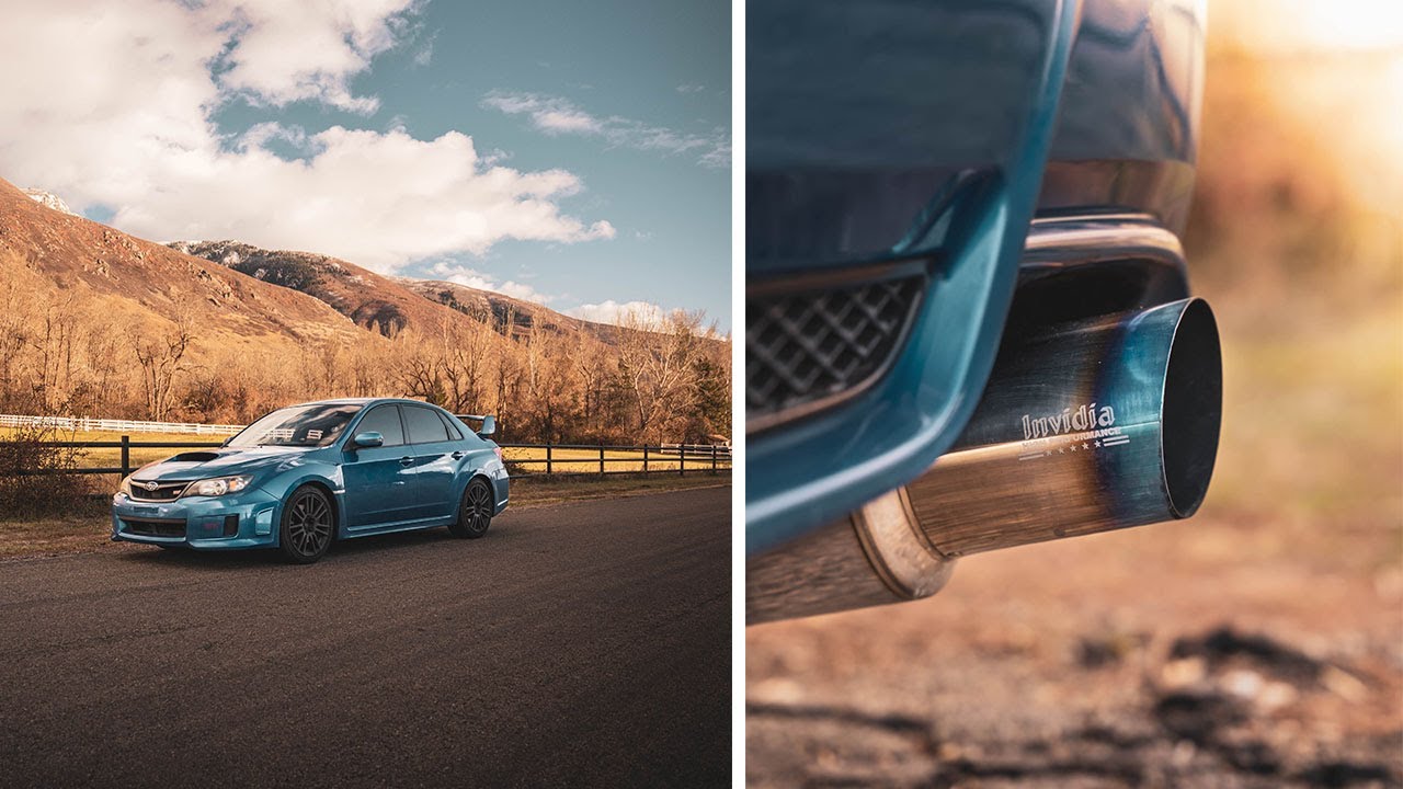 2011-2014 STI Installing Invidia N1 RACE Cat-Back Single Exit - YouTube