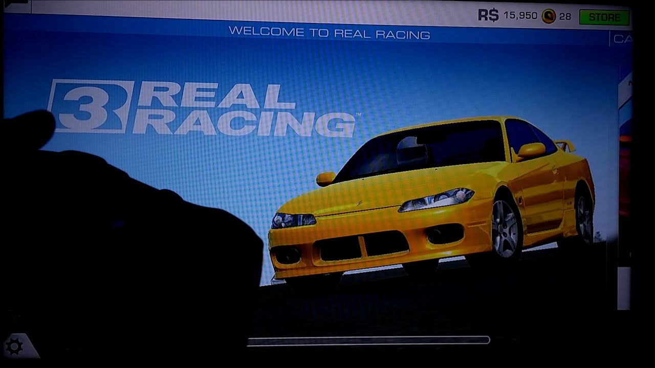 Real Racing 3 LG G2 HDMI bluetooth controller 40" 1080p Full HD TV ...