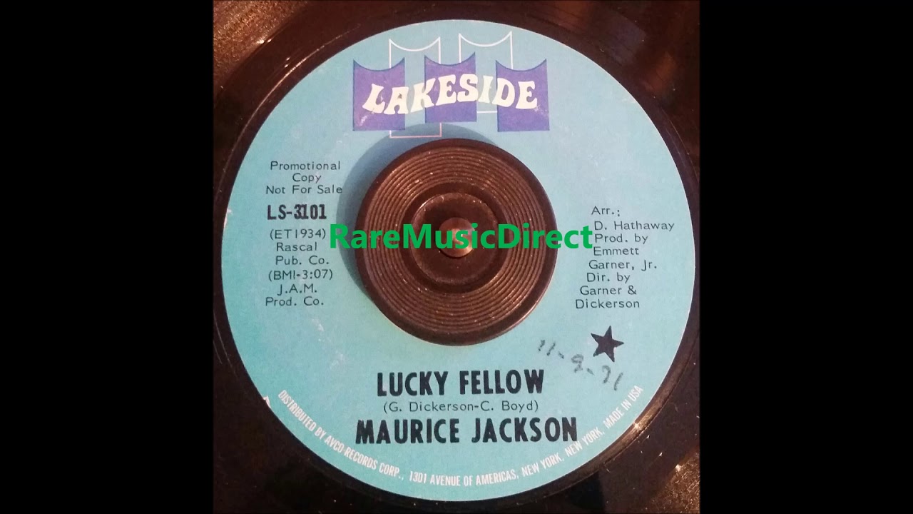 Maurice Jackson - Lucky Fellow - YouTube