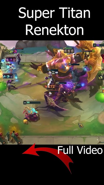 3 Star Super Titan Renekton⭐⭐⭐ Tft Set 9 5 Dtcl Teamfightactics