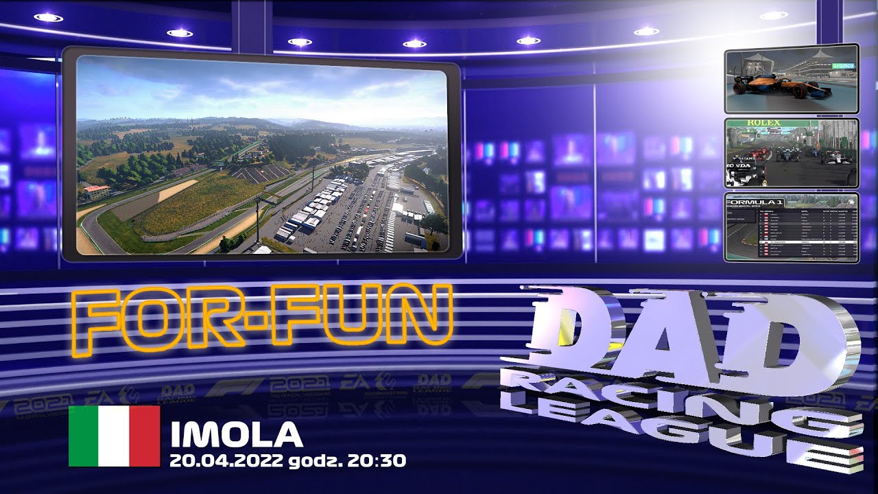 DAD RACING LEAGUE | Split FOR-FUN SII: GP Imola - YouTube