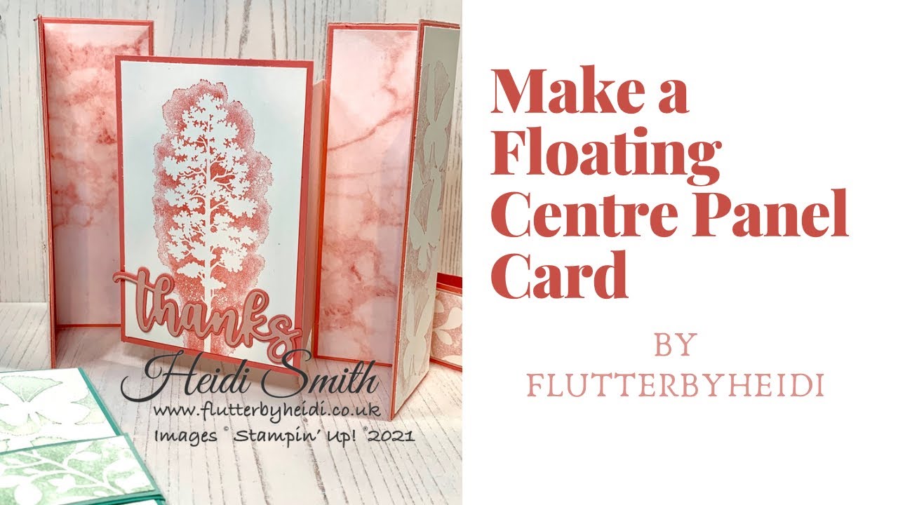 Fun Fold #167 How to make a Floating Front Panel Card with Stampin Up ...